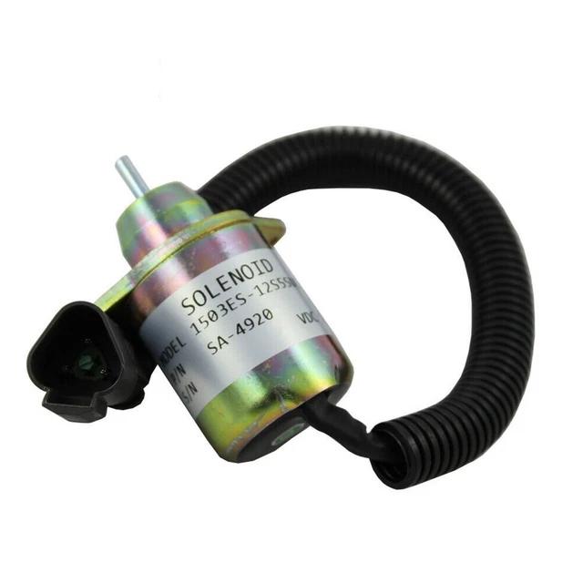 STOP SOLENOID VALVE 416383 For Yanmar Engine Thermo King TK 41-6383 ...
