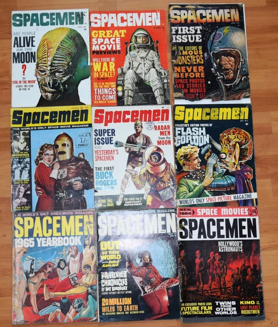 COMPLETE COLLECTION OF Spacemen Magazines £94.27 - PicClick UK