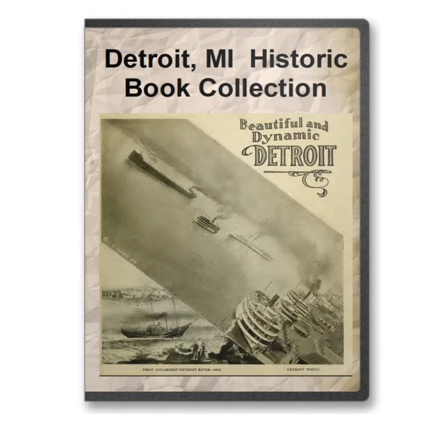 DETROIT, MI MICHIGAN History Culture Biography Industry Genealogy 22 ...