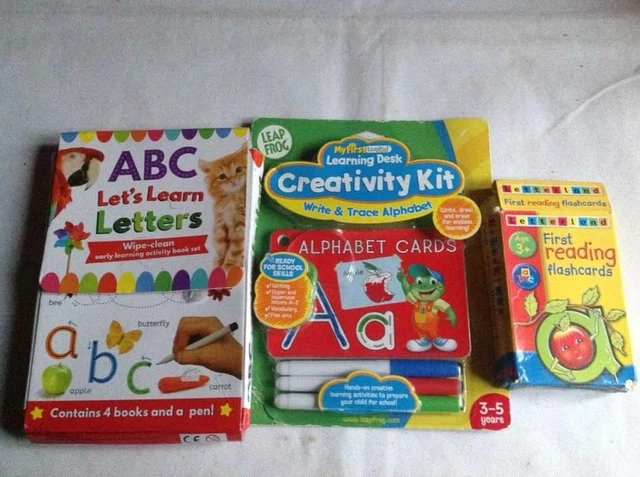 MY FIRST LEAPPAD Learning Desk Creativity Kit, Alphabet Books & First ...