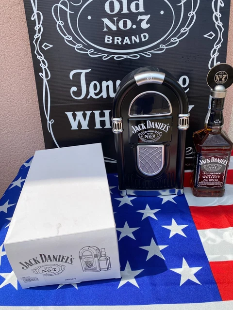 JACK DANIELS -JUKE -Box + Boite + Bouchon Disque -70Cl -40% EUR 110,00 ...