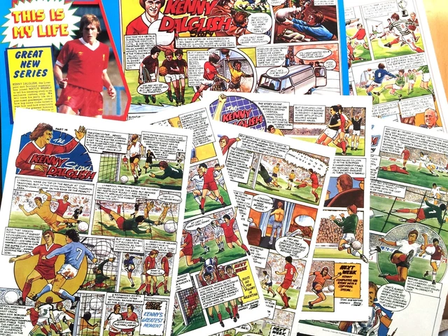 KENNY DALGLISH STORY Comic Strip - Multiple page story from Match ...