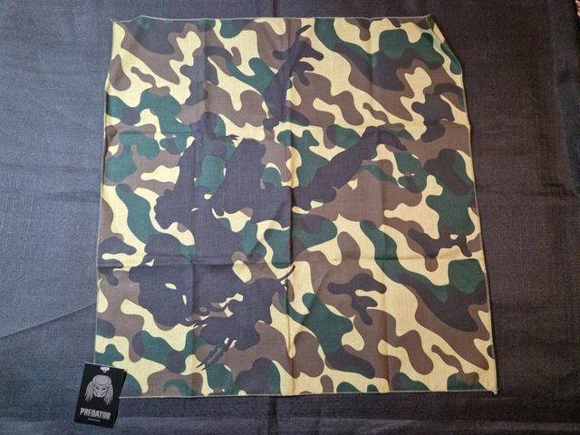 PREDATOR THEMED CAMOUFLAGE bandanna Lootcrate Exclusive OOP RARE £14.99 ...