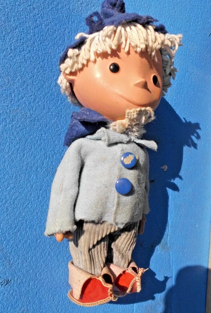 VINTAGE SANDMÄNNCHEN SANDMANN John Blund, DDR, Original Kleidung EUR 49 ...