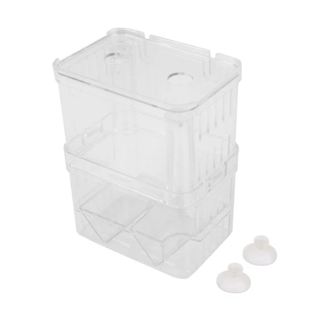 FISH HATCHERY BOX Breeding Aquarium Tank Spawning Nest Transparent ...