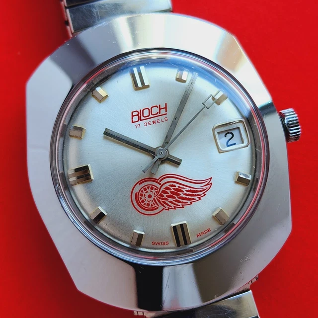 BLOCH RED WINGS Watch Vintage Swiss Mechanical Movement 1283 For repair ...