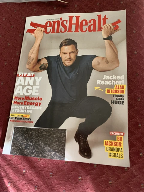 MEN’S HEALTH MAGAZINE March April 2024 ISSUE Label Cut Out £3.10 - PicClick UK