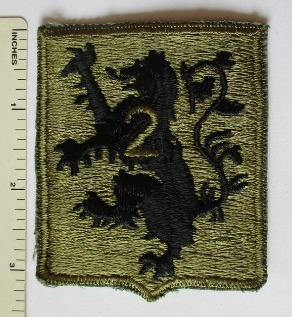 1960S US ARMY 28th INFANTRY REGIMENT 2nd Battalion Pocket PATCH Vietnam ...