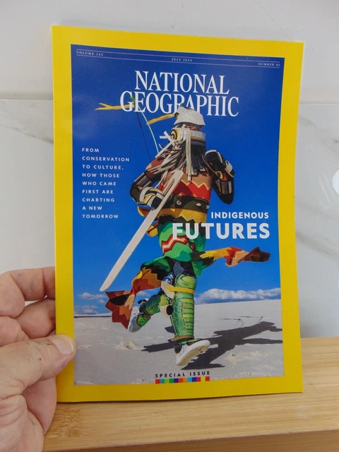 NATIONAL GEOGRAPHIC MAGAZINE - July 2024 - Indigenous Futures - Special ...