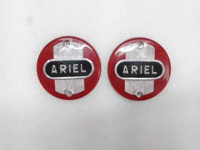 ARIEL 5004-54 SQUARE Four NH VH FH Pair Tank Badges 1954-1959 #V55 £47. ...