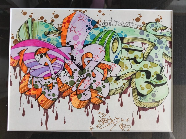 GHOST RIS SKETCH Pro. Frame SEEN/COPE2/QUIK/SONIC/JONONE/DUSTER/CRASH ...