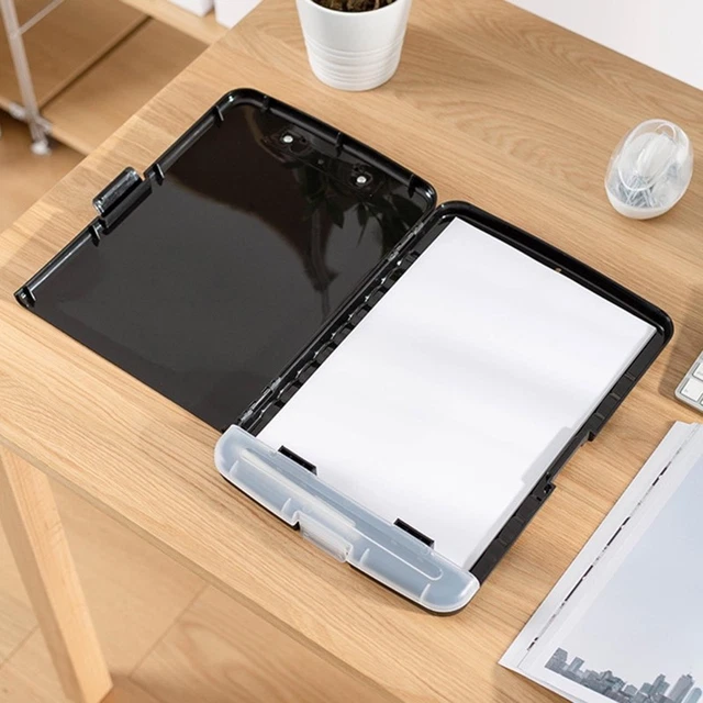 ALL IN 1 File Folder Clipboard for Case Pen Holder Smooth Writing ...