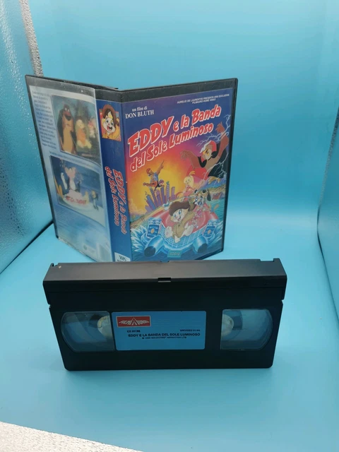 VHS DON BLUTH - EDDY E LA BANDA DEL SOLE LUMINOSO FilmAuro ITA 1994 EUR ...