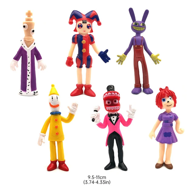 The Amazing Digital Circus Jax Pomni Mini Action Figures Pvc Doll Toys Xmas T 19 99
