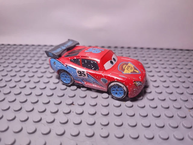 DISNEY PIXAR CARS - Ice Racers Lightning McQueen - Diecast 1:55 Scale ...