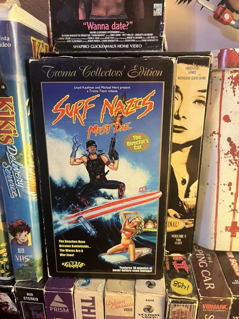 SURF NAZIS MUST Die Troma Rare Horror Vhs READ DESCRIPTION £14.15 ...