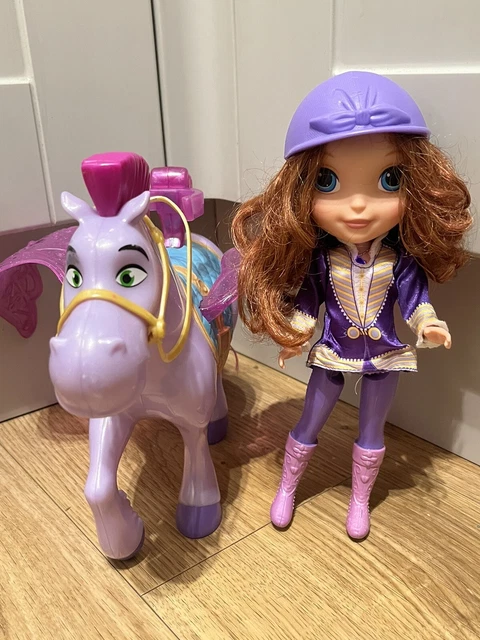 DISNEY JUNIOR SOFIA the First Talking & Singing Doll Maximus Horse ...