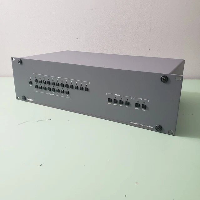 EXTRON CROSSPOINT SERIES - 8x4 Wideband Matrix Switcher RGBHV / Tested ...