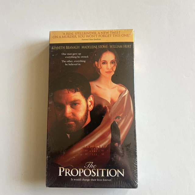 THE PROPOSITION RARE Sealed Screener / Promo VHS Polygram Video Kenneth ...