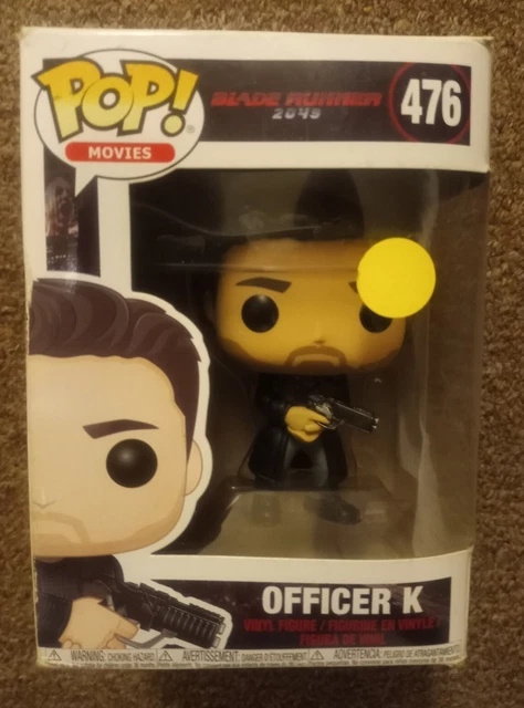 FUNKO POP BLADE Runner 2049 Officer K 476 Damaged Box £45.49 - PicClick UK