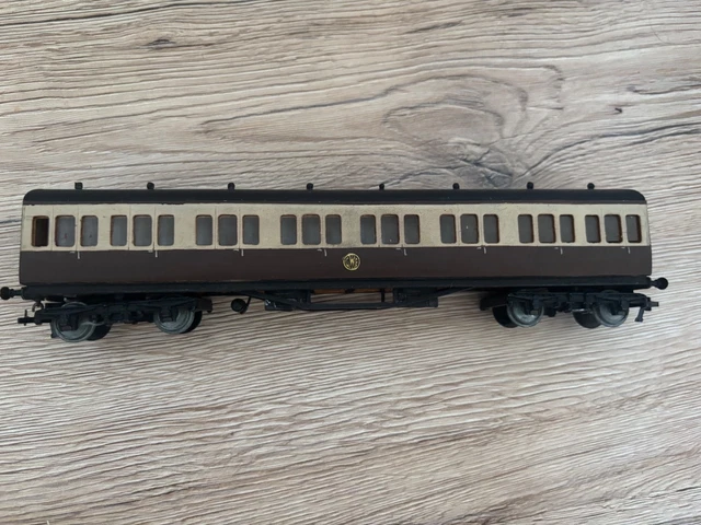 GWR KIT BUILT - Oo Gauge Wooden Coach £21.50 - PicClick UK