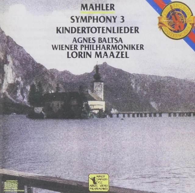 AGNES BALTSA MAHLER: Symphony No. 3 / Kindertotenlieder (CD) EUR 40,02 - PicClick FR