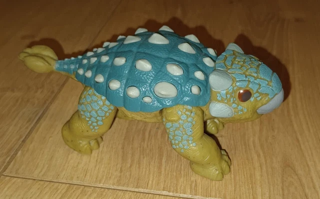 JURASSIC WORLD CAMP Cretaceous Dino Escape Ankylosaurus Bumpy Plush New ...
