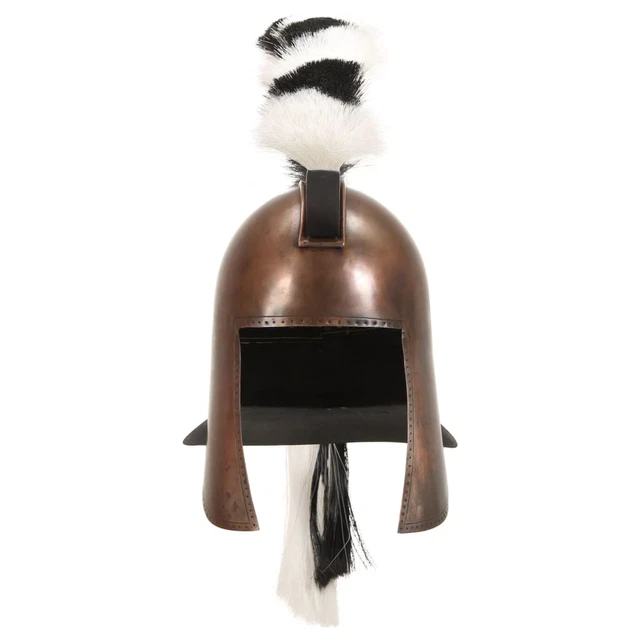 ELMO DA GUERRIERO Greco Antico Per Larp In Acciaio Rame EUR 133,99 ...