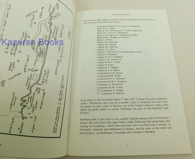 AMBUSH IN THE Shahur Tangi Gurkha Rifles In Waziristan 1947 Book R ...