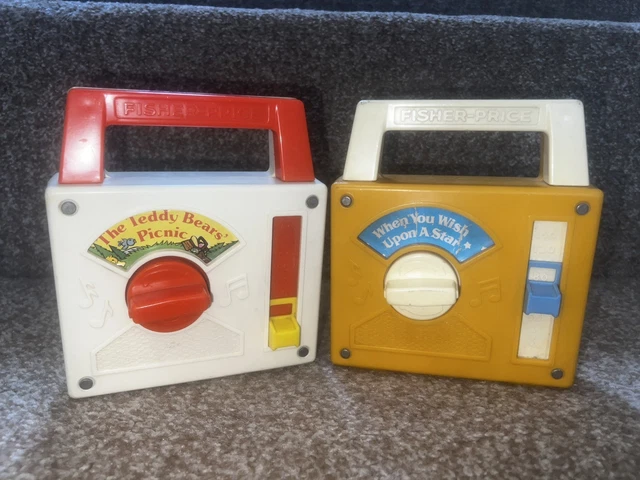 FISHER PRICE 70S Teddy Bears Picnic & Twinkle Star Music Box Toy ...