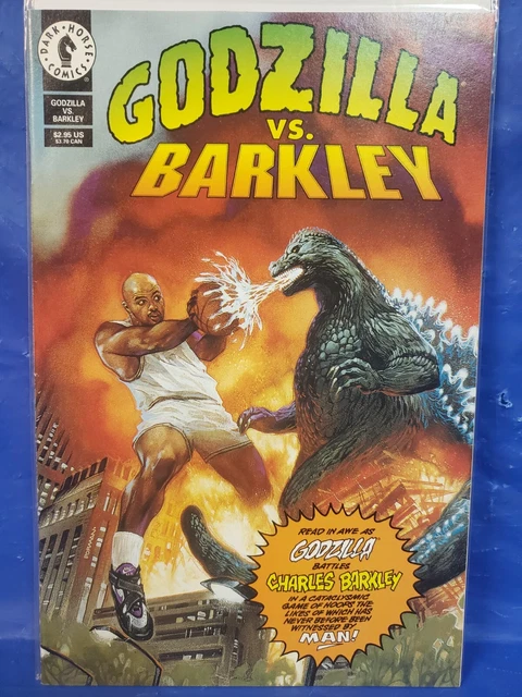 BANDE DESSINÉE GODZILLA Vs. Barkley, One Shot Dark VF Horse Comics 1993 ...