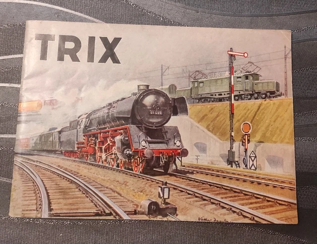 CATALOGUE TRIX EXPRESS 1951/52 Modélisme ferroviaire train HO EUR 19,99 ...