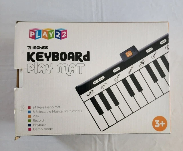 PLAY22 PIANO KEYBOARD Playmat 71 inch - 24 Keys Play Mat. £10.31 ...