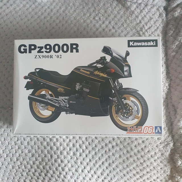 AOSHIMA 1/12 SCALE Kawasaki GPz900R ZX900R '02 PLASTICMODEL KIT EUR 40,17 - PicClick DE