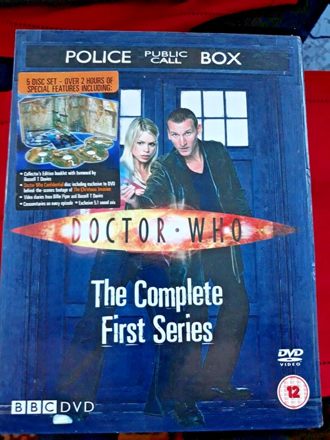 DOCTOR WHO DVDS -First Dr, Christopher Eccleston First series (Full) 5 ...