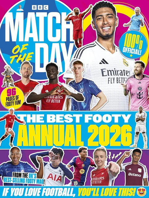 MATCH OF THE Day Annual 2026 £11.22 - PicClick UK