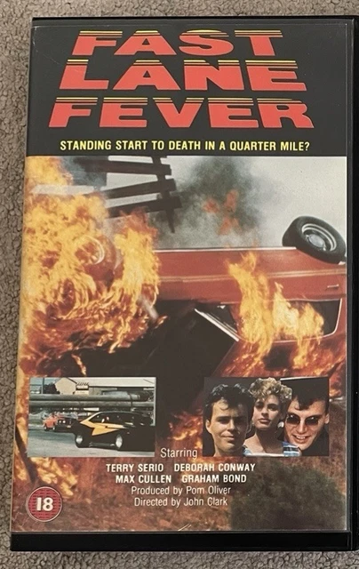 FAST LANE FEVER (1982) Big Box Ex Rental VHS Tape - Pre Cert - FilmTown ...