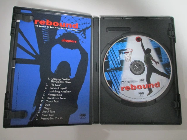REBOUND (2004 DVD) HBO Don Cheadle James Earl Jones Forest Whitaker ...