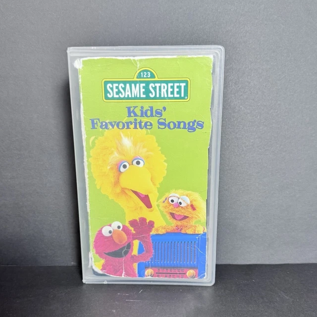 SESAME STREET KID’S Favorite Songs Sony Wonder VHS £8.02 - PicClick UK