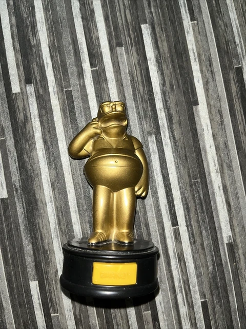 THE SIMPSONS MOVIE Barney - Gold Burger King Kids Meal Toy - 2007 £16. ...