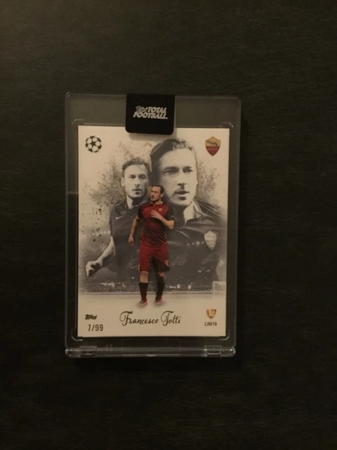 TOPPS TOTAL FOOTBALL 23/24 Totti Limited Card /99 Roma EUR 49,00 ...