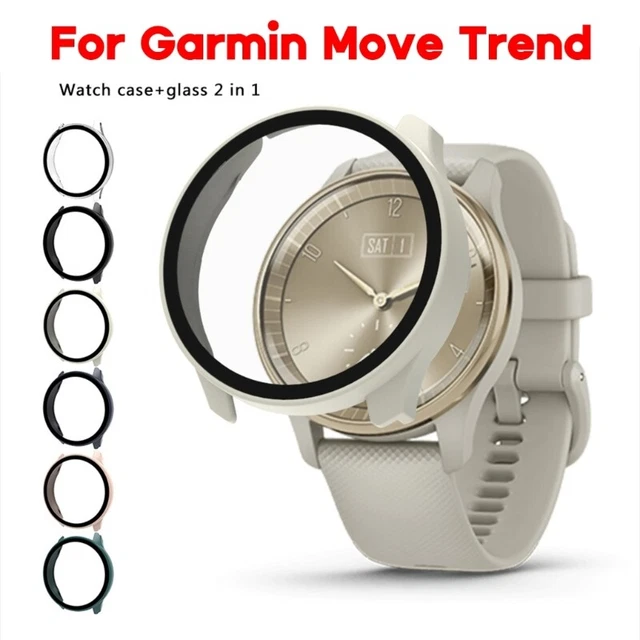 FOR MOVE TREND Shell-Tempered Glass Screen Protector Bumper-Cover ...