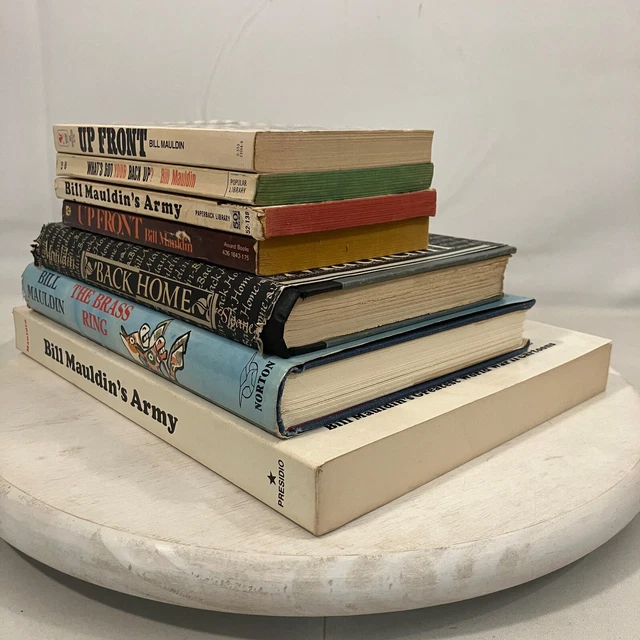 BILL MAULDIN MIXED Lot of 7 Cartoons Comics Military War Soldiers Army ...