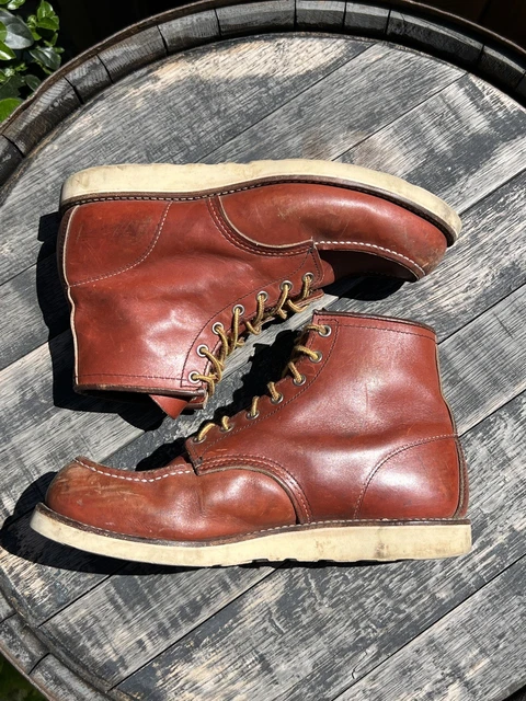 RED WING CLASSIC Moc Toe Boots UK 10 £129.00 - PicClick UK