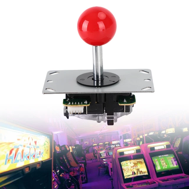 RED BALL ARCADE Joystick Competition 5 Pin 4 - 8 Ways For Arcade Player ...