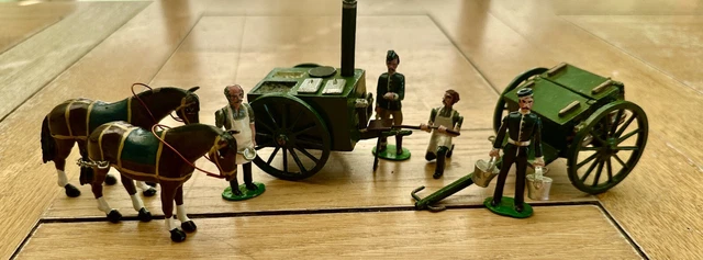 TROPHY FOR UNDER Two Flags - Rare British Limbered Field Kitchen-Lot ...