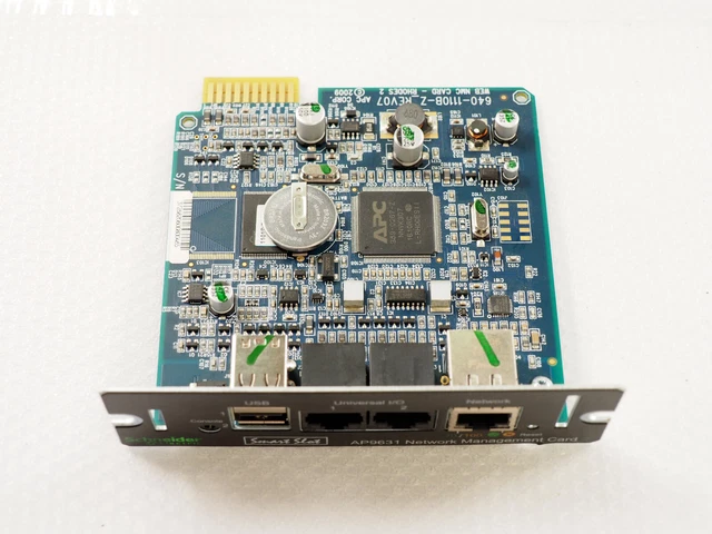 SCHNEIDER ÉLECTRIQUE AP9631 P/N:640-1110B-Z Réseau Gestion Carte EUR 31 ...