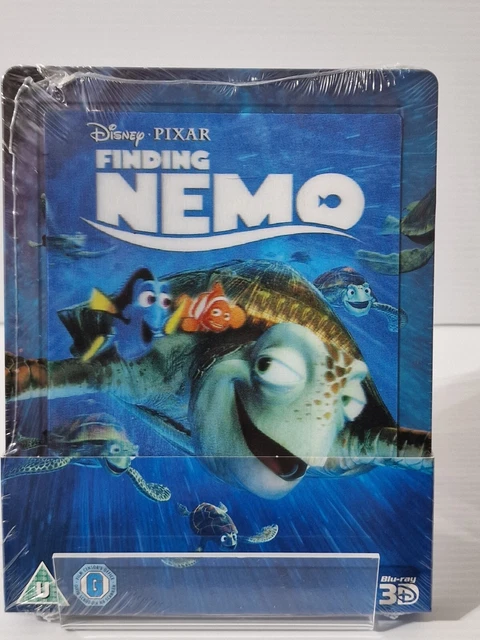 FINDING NEMO 3D + 2D Version Lenticular Edition Steelbook Blu-Ray Disney SEALED £24.95 - PicClick UK
