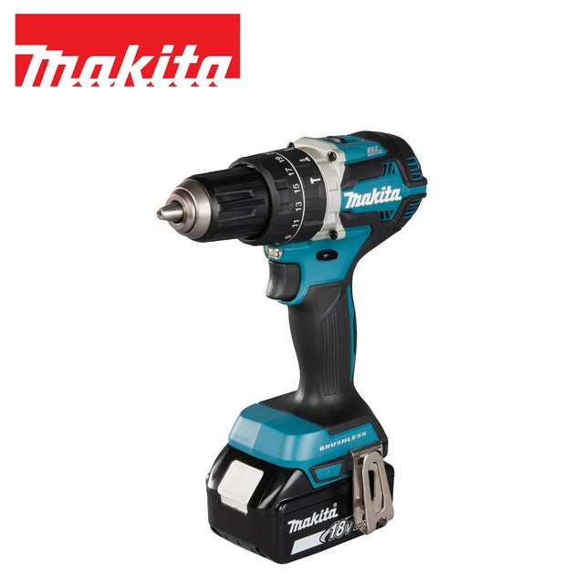 MAKITA DHP484Z 18V LXT Li-ion Cordless Brushless Combi Hammer Drill Body Only £84.99 - PicClick UK