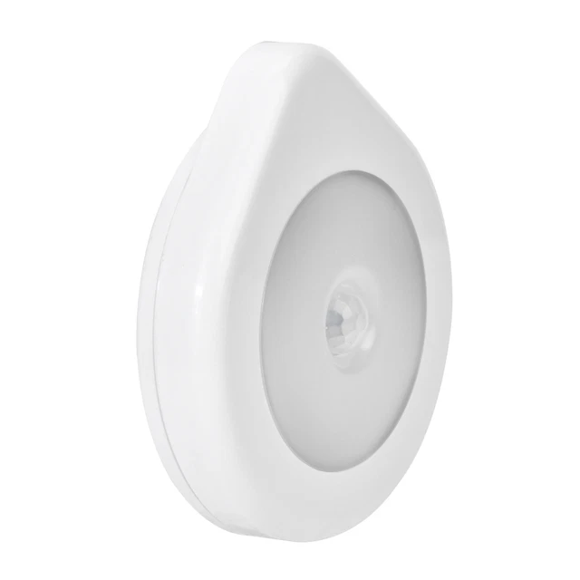 6 LED MOTION Sensor Waterdrop Night Light Battery Powered Stick On ...